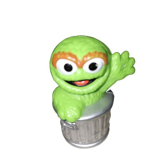 Hasbro | Toys | Oscar The Grouch Sesame Street Garbage Can Hasbro ...
